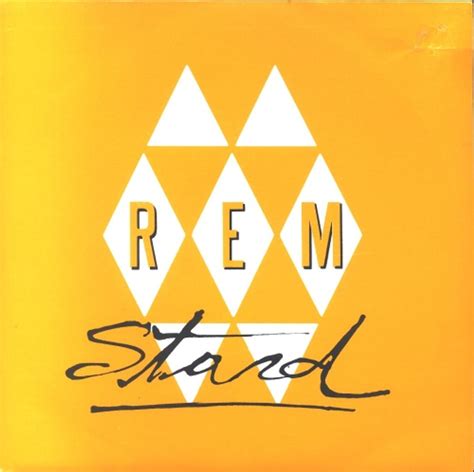 Rem Stand Spanish Promo 7 Vinyl —