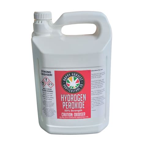 Hydrogen Peroxide 50 Concentration Sa Horticultural