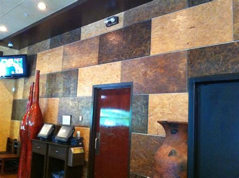 Stained Particle Board Wall I Love How You Can Compare All Of The Different Stain Colors At