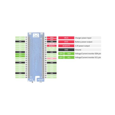 waveshare ups module for raspberry pi pico li po battery stackable de