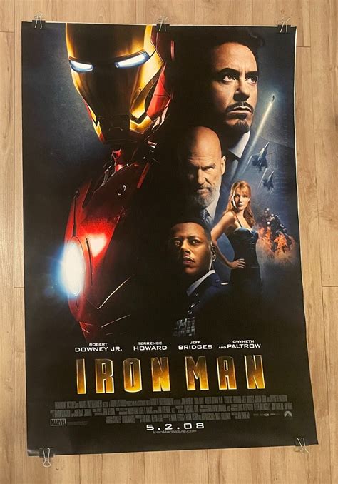 Iron Man 1 Movie Poster