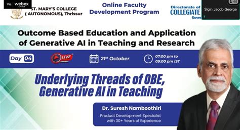 Facultydevelopment Generativeai Outcomebasededucation Ipsr