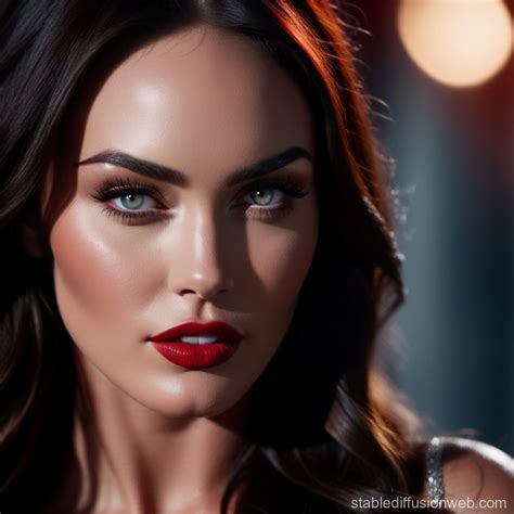 Megan Fox Prompts Stable Diffusion Online