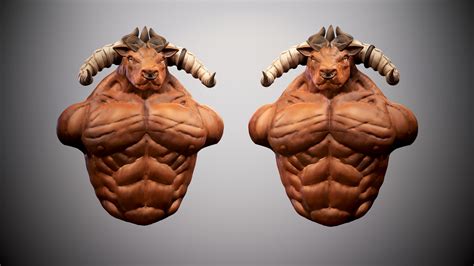 Mayur Dhamale Minotaur Bust