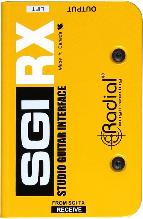 Radial Sgi Rx Receiver Module Event Technology Portal