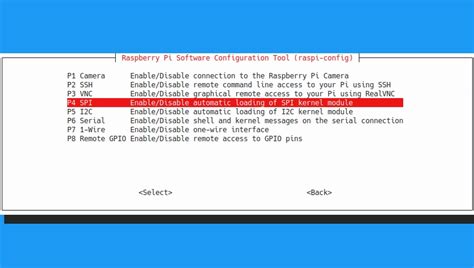 raspberry pi Обмен данными по интерфейсу spi