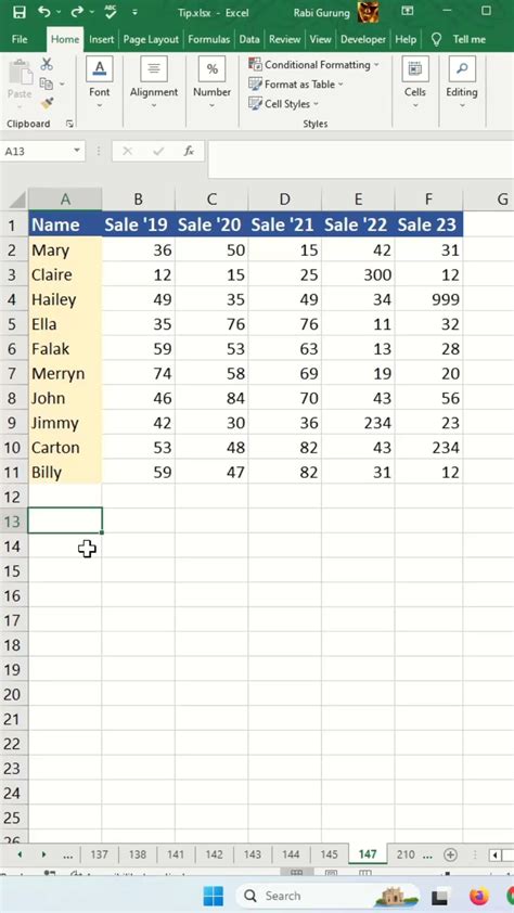 How To Correct A Value Error In The Transpose Function Excel Tips