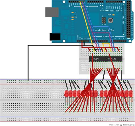 Kid Botz Shift Registers On Arduino