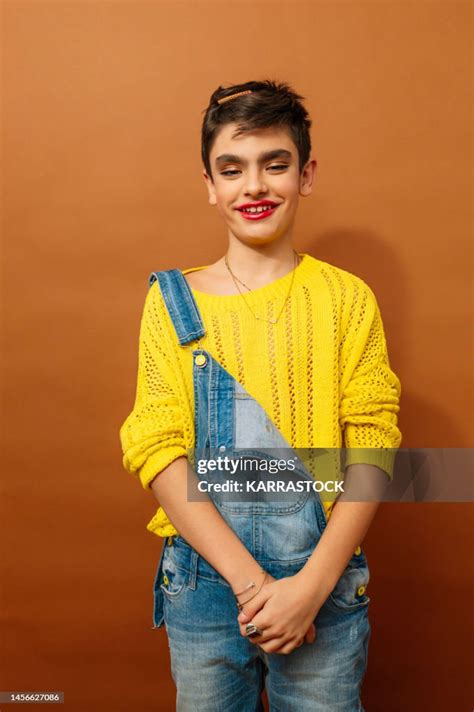 Young Guy Feeling Girly Gender Confusion In Adolescence High Res Stock