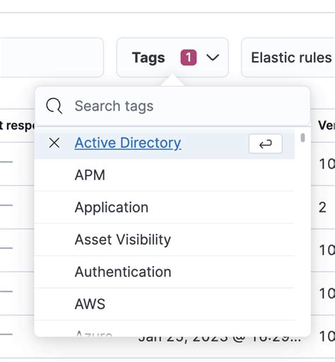Security Solution Add Support For Tag Exclusion To Rules Table
