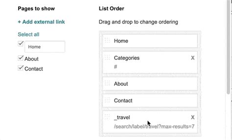 Blogger How To Set Up Your Menu Jedi Help Center