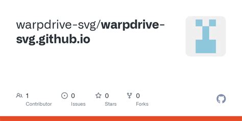 GitHub Warpdrive Svg Warpdrive Svg Github Io