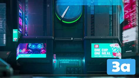 Cyberpunk Unreal Engine Kitbash 3d Model 3ds Max Brands