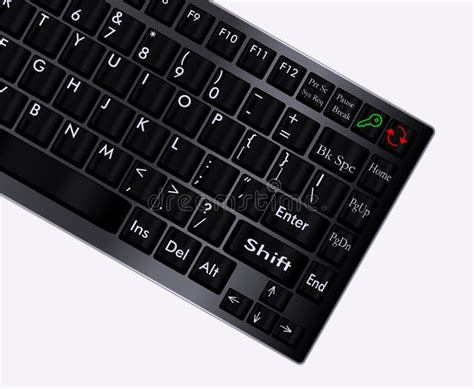 Classic Keyboard Stock Image Image Of Device Types Function 7383735