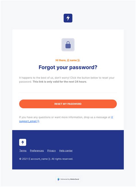 Reset Password Email Template Mailersend Reset Password Email Template Mailersend