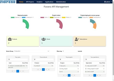 setting up and launching api dashboard