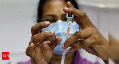 Over Crore Covid Vaccine Doses Available With States Centre India News Times Of India