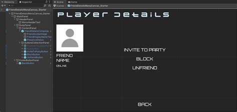 Add Friend List Menu Display Friend List Unity Module Accelbyte Documentation