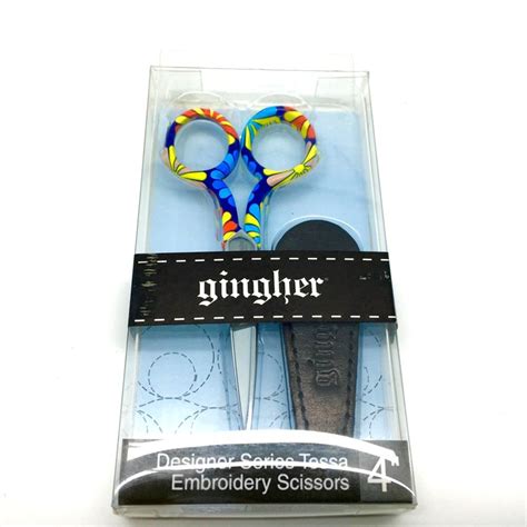 Gingher Designer Scissors Tessa 4 Inch Scissorman