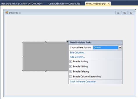 Adonet Manually Creating And Populating A Datagridview Ged Meads Blog Vbcity The Net