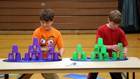 손으로 하는 육상 경기 스포츠스태킹sports Stacking 밸류체인타임스 밸류체인타임스