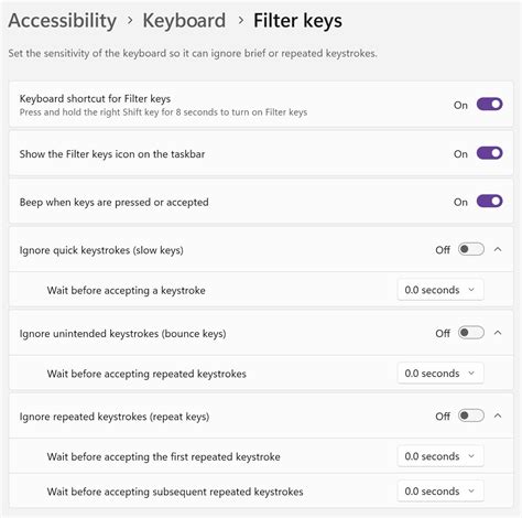 Filterkeys How To Turn On Or Off Filter Keys On Windows