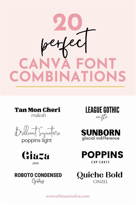 Modern Sans Serif Fonts That Impress Clients In 2024 Font Combinations Font Canva Lettering