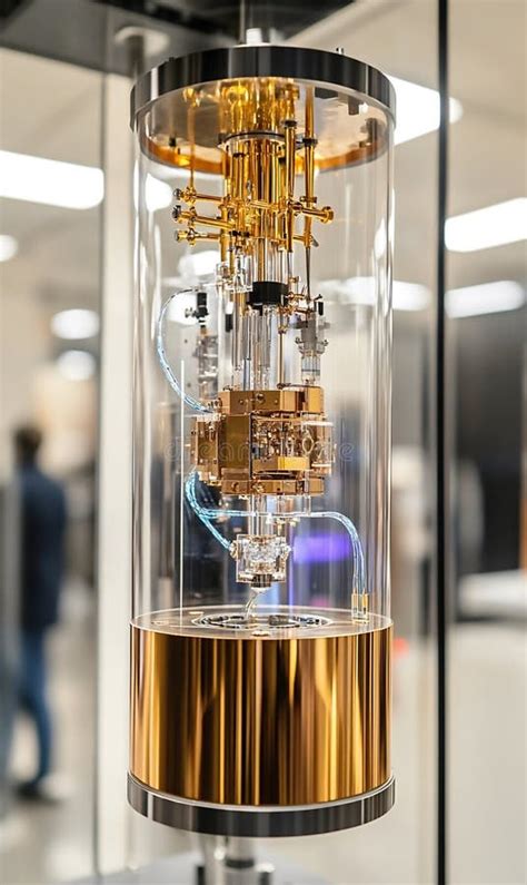 Innovative Quantum Computing Platform Stock Image Image Of Laboratory