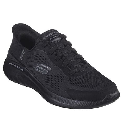 Skechers Mens Slip Ins Bounder 20 Emerged Black
