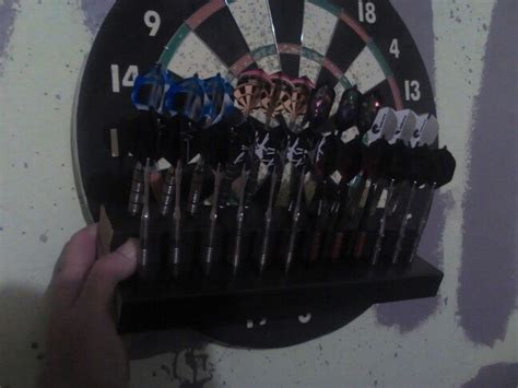 Diy Dart Holder Holds Up To Darts Darts Game Room Hold On Diy Ideas Bricolage Game