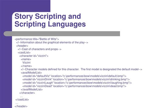 ppt a reusable scripting engine for automating cinematics and cut