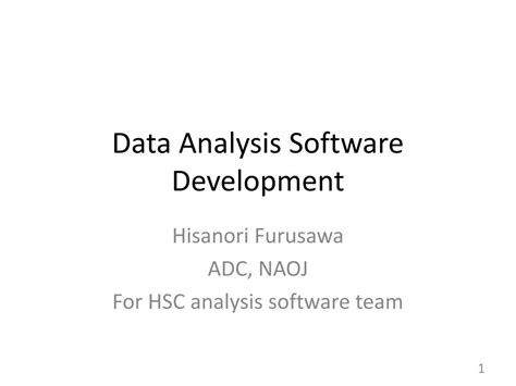 ppt data analysis software development powerpoint presentation free