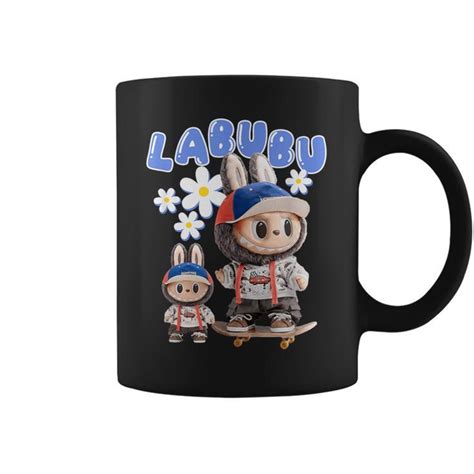 Labubu Lover Cute Labubu Party Meme Coffee Mug Monsterry