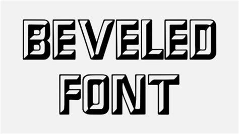 Bevel Font Generator Text Effects