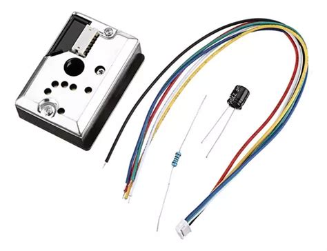 Mgsystem Sensor Polvo Sharp Pm25 Gp2y1014au0f Esp32 Arduino Cuotas