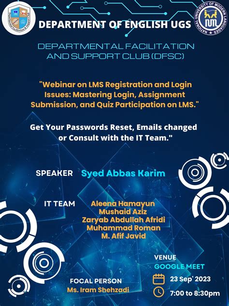 Numl University Department Numl