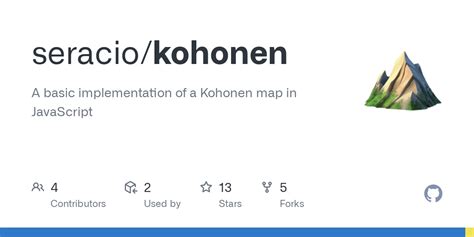 Github Seraciokohonen A Basic Implementation Of A Kohonen Map In