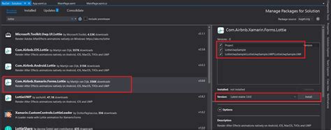 lottie animations in xamarin forms code unboxing