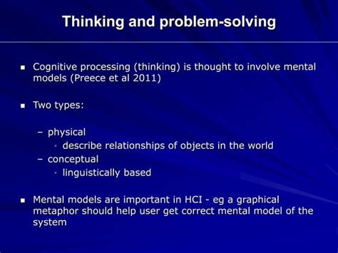 Introduction And Human Information Processing Lecture Ppt