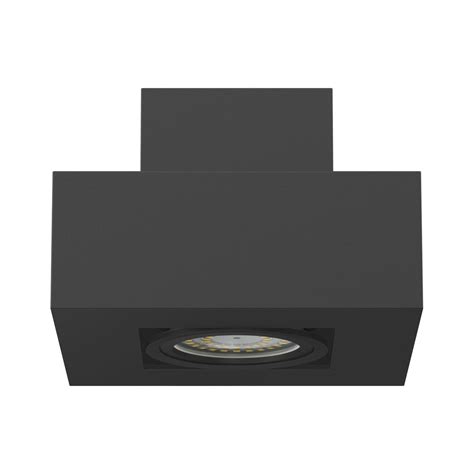 Black Rectangular Halogen Light 3d Model 3d Model 18 C4d Max