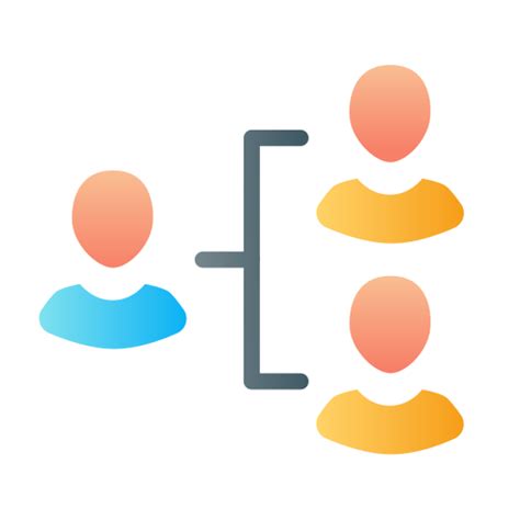 Branch Generic Flat Gradient Icon