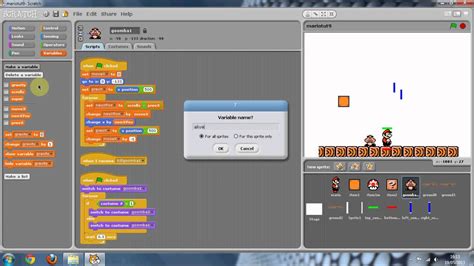 Scratch Mario Tutorial Part 9 Youtube