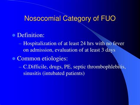 Ppt Fever Of Unknown Origin Powerpoint Presentation Free Download