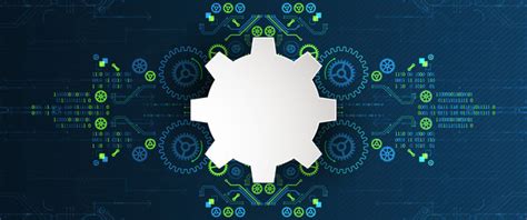 Abstract Technology Concept Computer Code Vector Image