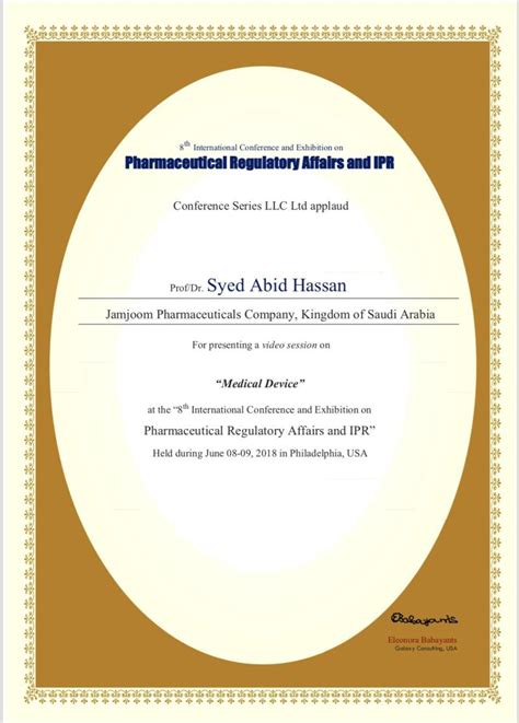 Dr Syed Abid Hassan Posted On Linkedin