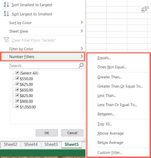 How To Use Filters In Microsoft Excel To Find Data Faster