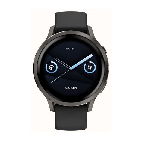 Garmin Venu 4 Smartwatch 41 Mm Slate With Black Silicone Band 010