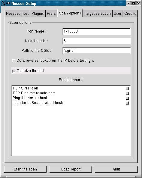 Introduction To Nessus A Vulnerability Scanner