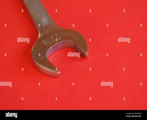Wrench Spanner Tool Stock Photo Alamy