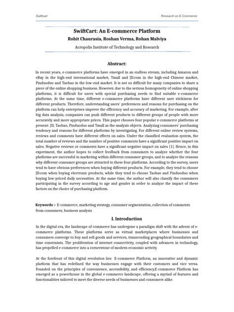Research Papere Commerce Pdf Usability E Commerce